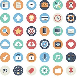 cdr图标图片_cdr图标素材_cdr图标模板免费下载-六图网